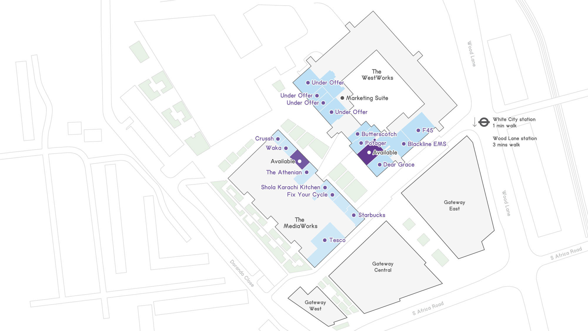 Retail Leasing — White City Place